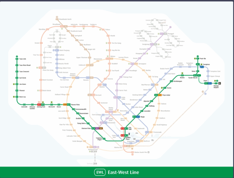 Informasi Peta MRT Singapura dan Cara Naik MRT Terbaru 2025 - Lensa Jalan